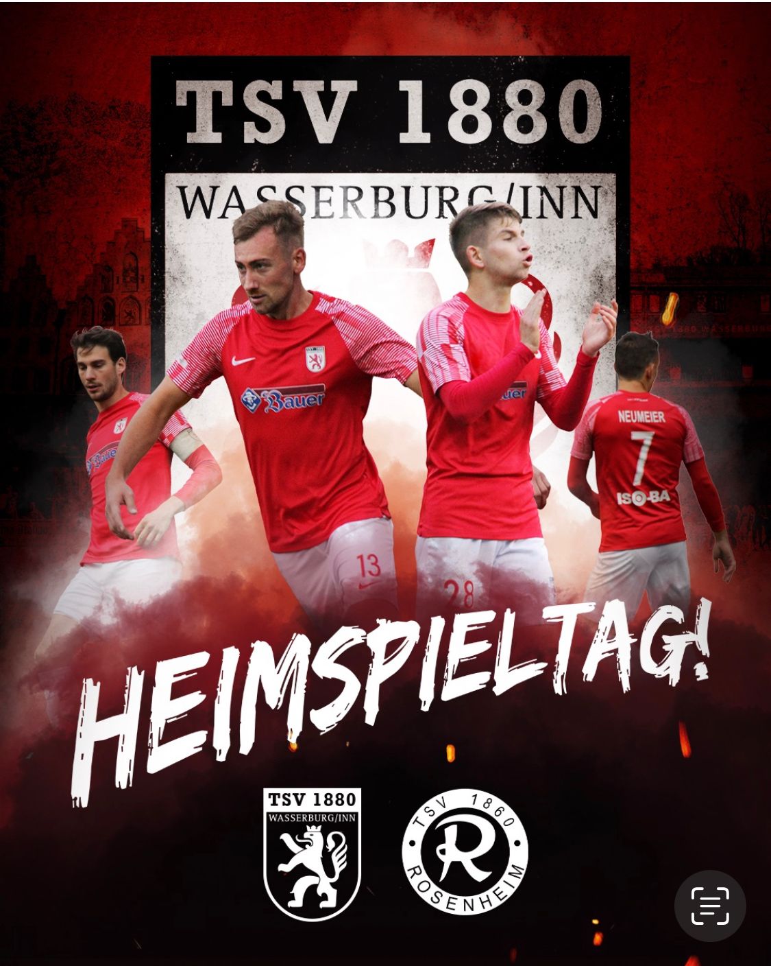 Klammer: Das Spiel ist ein Highlight – TSV 1880 Wasserburg